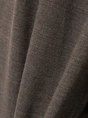LIBEROWE Annie Pleated Wide-leg Twill Trousers