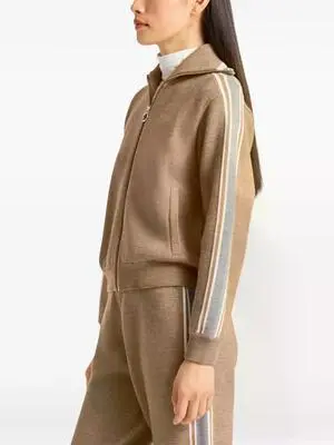 Fusalp Stripe Detail Zip-up Cardigan