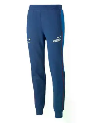 PUMA X Bmw M Motorsport Logo-print Track Pants - Blue