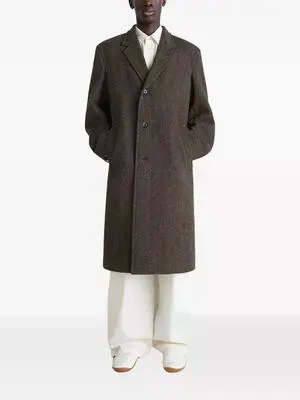 LEMAIRE Herringbone Tweed Overcoat