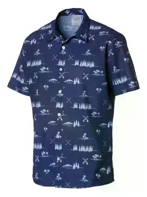 PUMA Paradise Printed Shirt - Blue