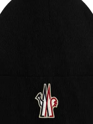 Moncler Logo Patch Beanie