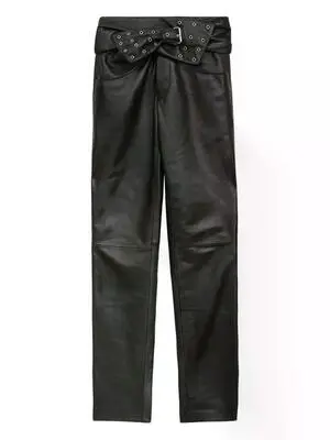 Isabel Marant Étoile Chazia Leather Trousers