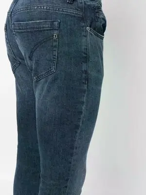 DONDUP Skinny-cut Stretch-cotton Jeans - Blue