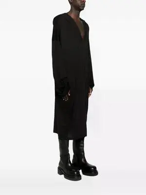 Rick Owens V-neck Slouchy Sweatshirt
