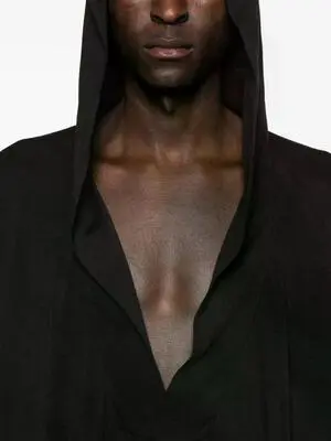 Rick Owens V-neck Slouchy Sweatshirt