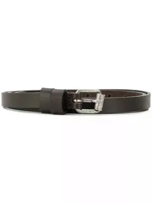 Aspesi Leather Buckled Belt - Brown