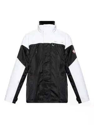 Casablanca Ripstop Panelled Zip-up Ski Jacket - Black