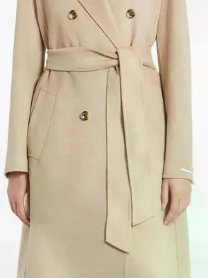 Marella Double-breasted Belted Coat