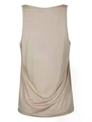 Majestic Filatures Lyocell Scoop Neck Sleeveless Top - Brown