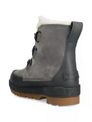 Sorel Lace-up Fur Boots