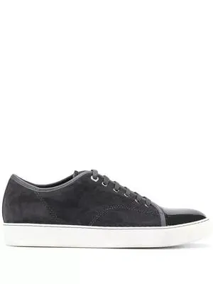 LANVIN Patent Toe Sneakers - Grey