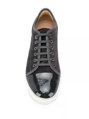 LANVIN Patent Toe Sneakers - Grey