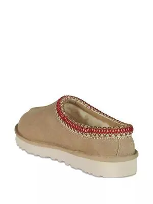 UGG Tasman Braided Slipper - Sand/dark Cherry