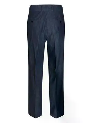 Incotex Belted Straight Leg Trousers