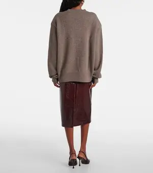THE FRANKIE SHOP Rafaela Wool And Cashmere Sweater