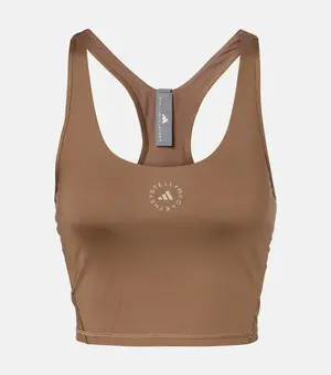 Adidas By Stella McCartney Racerback Yoga Crop Top