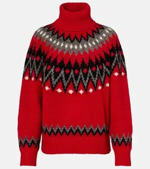 Polo Ralph Lauren Wool Intarsia Turtleneck Sweater