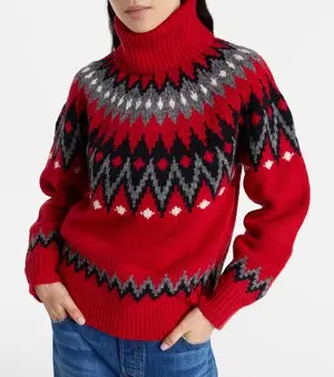 Polo Ralph Lauren Wool Intarsia Turtleneck Sweater