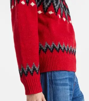 Polo Ralph Lauren Wool Intarsia Turtleneck Sweater