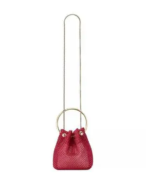 JIMMY CHOO Bon Bon Crystal-mesh Handbag