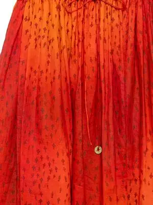 SAMUEL GUÌ YANG Graphic Print Skirt