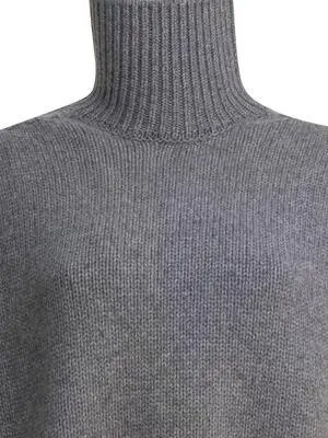 SA SU PHI Cashmere Roll Neck Sweater - Grey