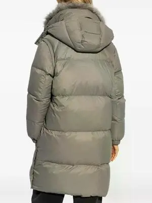 YVES SALOMON Detachable Hood Down Coat