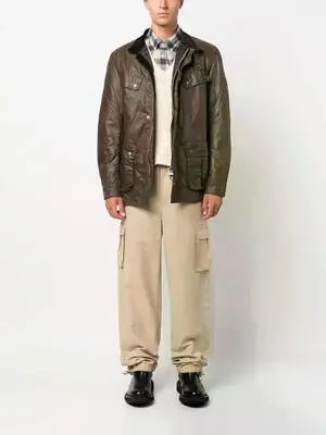BARBOUR INTERNATIONAL Crinkled Raincoat - Brown