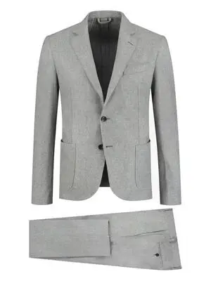 LUIGI BORRELLI Mélange-effect Suit
