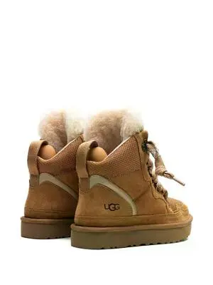 UGG Highmel Lace-up Suede High Top Sneakers