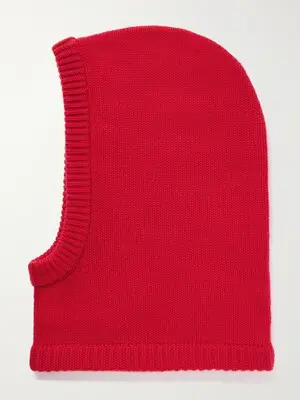 LISA YANG Cashmere Balaclava - Red