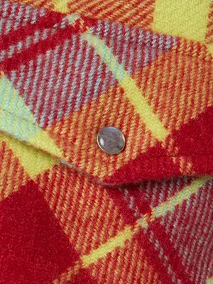 GOD’S TRUE CASHMERE Checked Cashmere Shirt