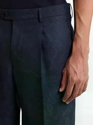 Etro Paisley Pattern Tailored Trousers