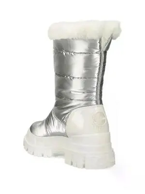 BUFFALO Quilted Boots With Faux-fur Trim