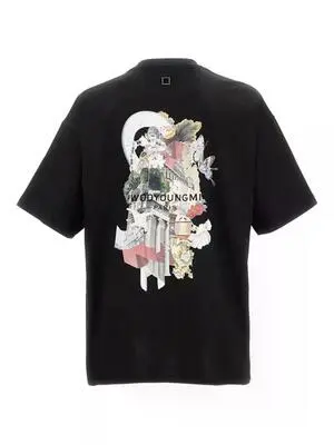WOOYOUNGMI Embroidered-logo T-shirt