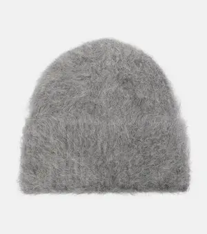 TOTEME Alpaca-blend Beanie - Grey