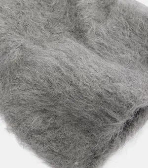 TOTEME Alpaca-blend Beanie - Grey