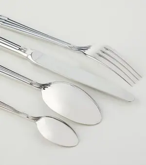 Christofle Osiris Stainless Steel 24-piece Cutlery Set