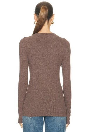AGOLDE Delphi Slim Tee - Ceramic