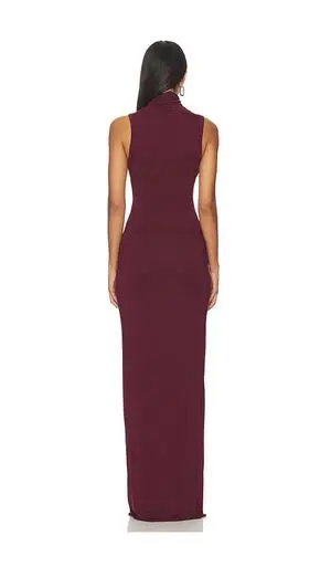 Eterne Harlow Soft Jersey Maxi Dress - Wine