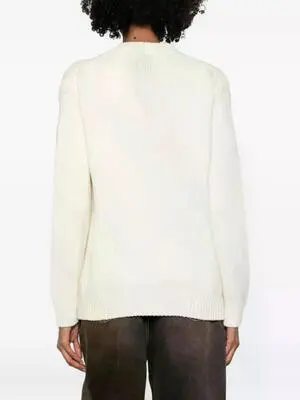 Moncler V-neck Cardigan With Front Button Fastening