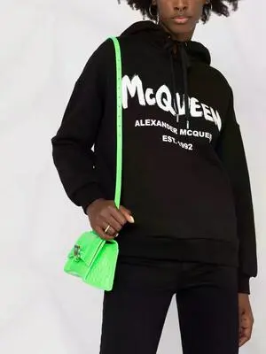 Alexander McQueen Logo-print Cotton Hoodie