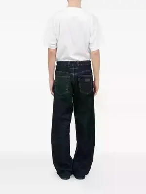 MAISON MARGIELA Wash Logo Patch Jeans