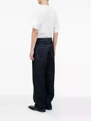 MAISON MARGIELA Wash Logo Patch Jeans