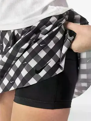 Nike Swoosh Checked Skorts