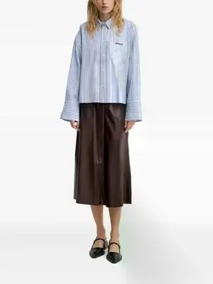 Day Birger Et Mikkelsen Striped Cotton Shirt - Blue