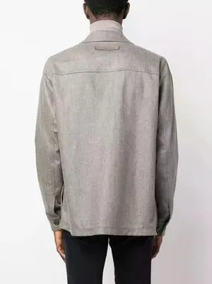 Jacob Cohen Long-sleeve Wool Shirt Jacket