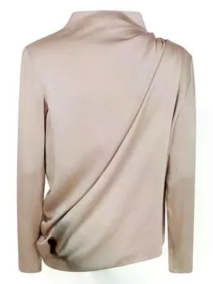 Fabiana Filippi Embellished Draped Shirt