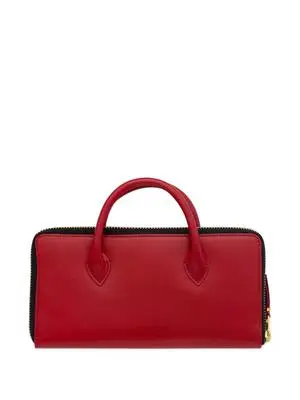 Comme Des Garçons Top-handle Zip Wallet - Red
